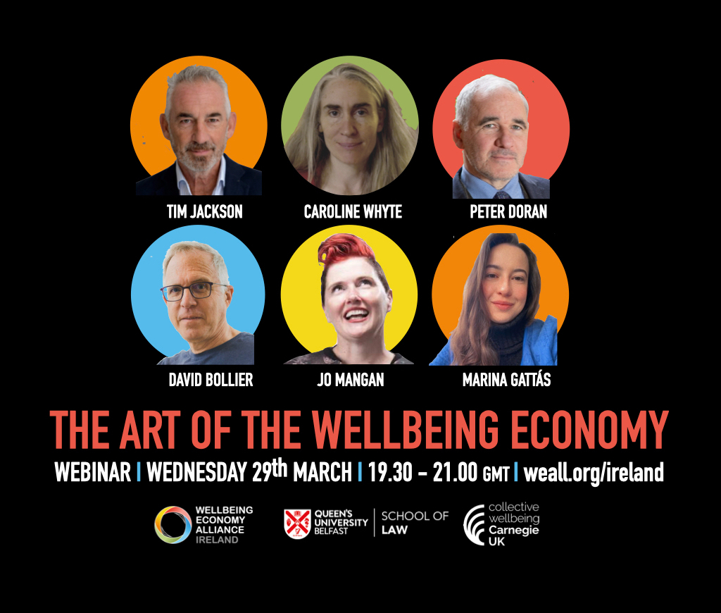 A Dialogue with Professor Tim Jackson: the Art of the Wellbeing Economy ...