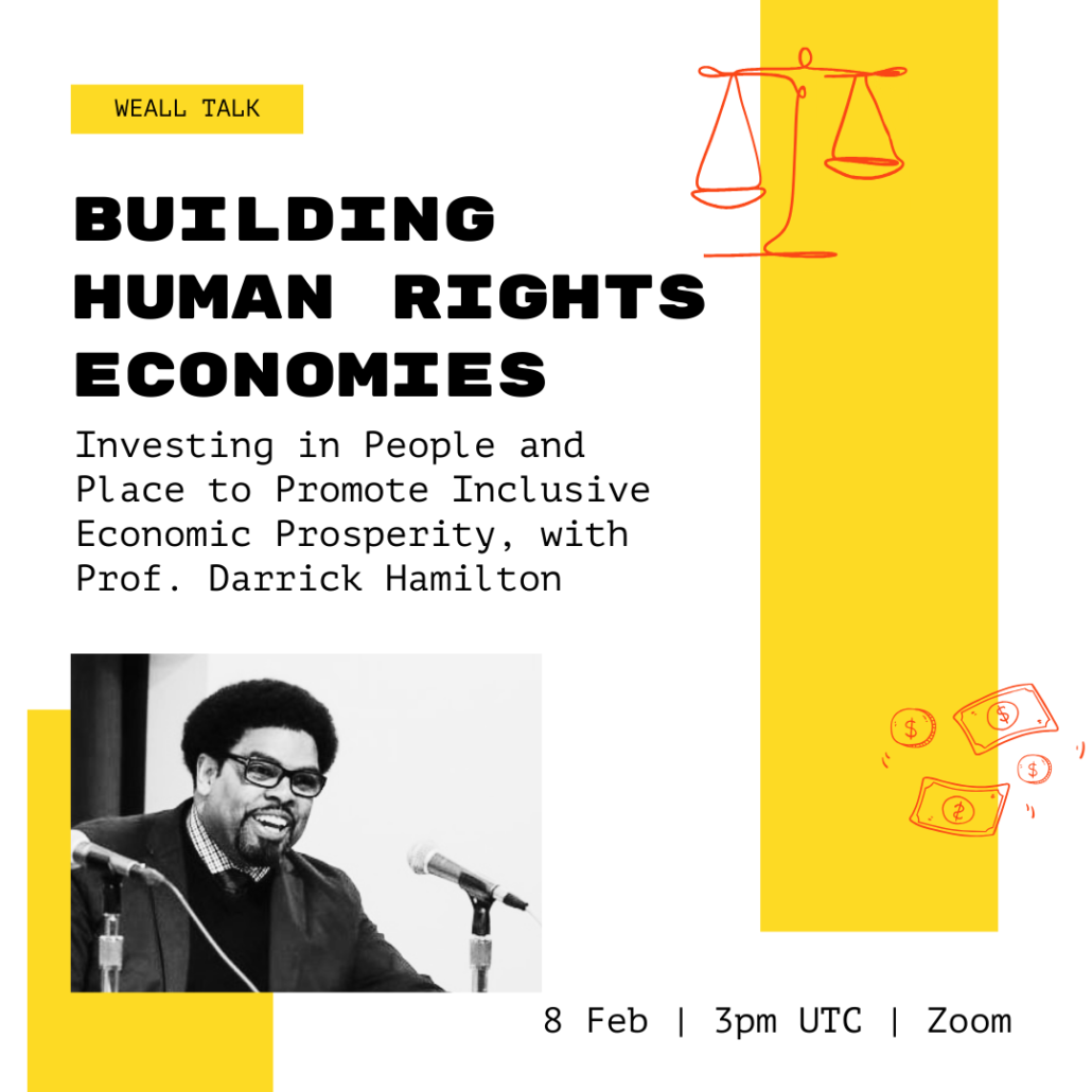 Building Human Rights Economies with Darrick Hamilton: WEAll talk ...